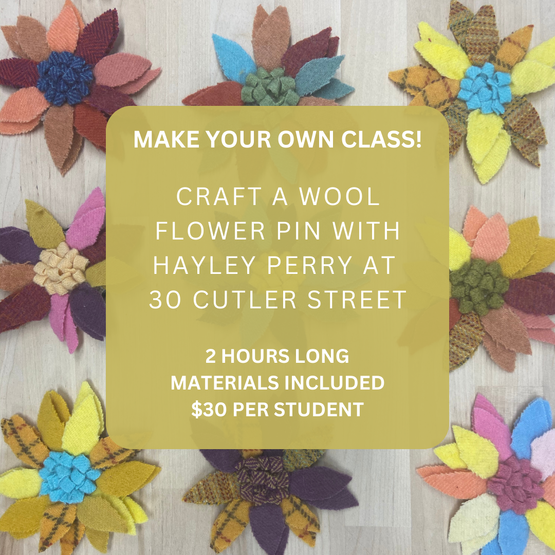 Upcoming Classes — loop by loop studio