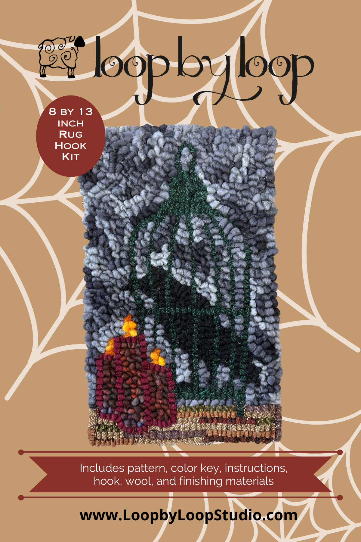 Rug Hooking Kits — loop by loop studio