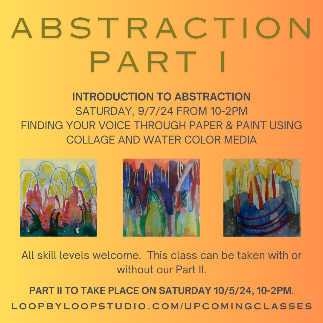 Upcoming Classes — loop by loop studio