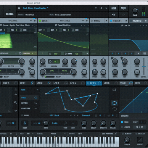 Serum 2 Path LFO Tutorial | Evolving Modulation for Techno Sound Design ...