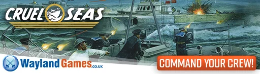 Let's Unbox Cruel Seas — Wayland Games Blog - Tabletop Gaming Blog