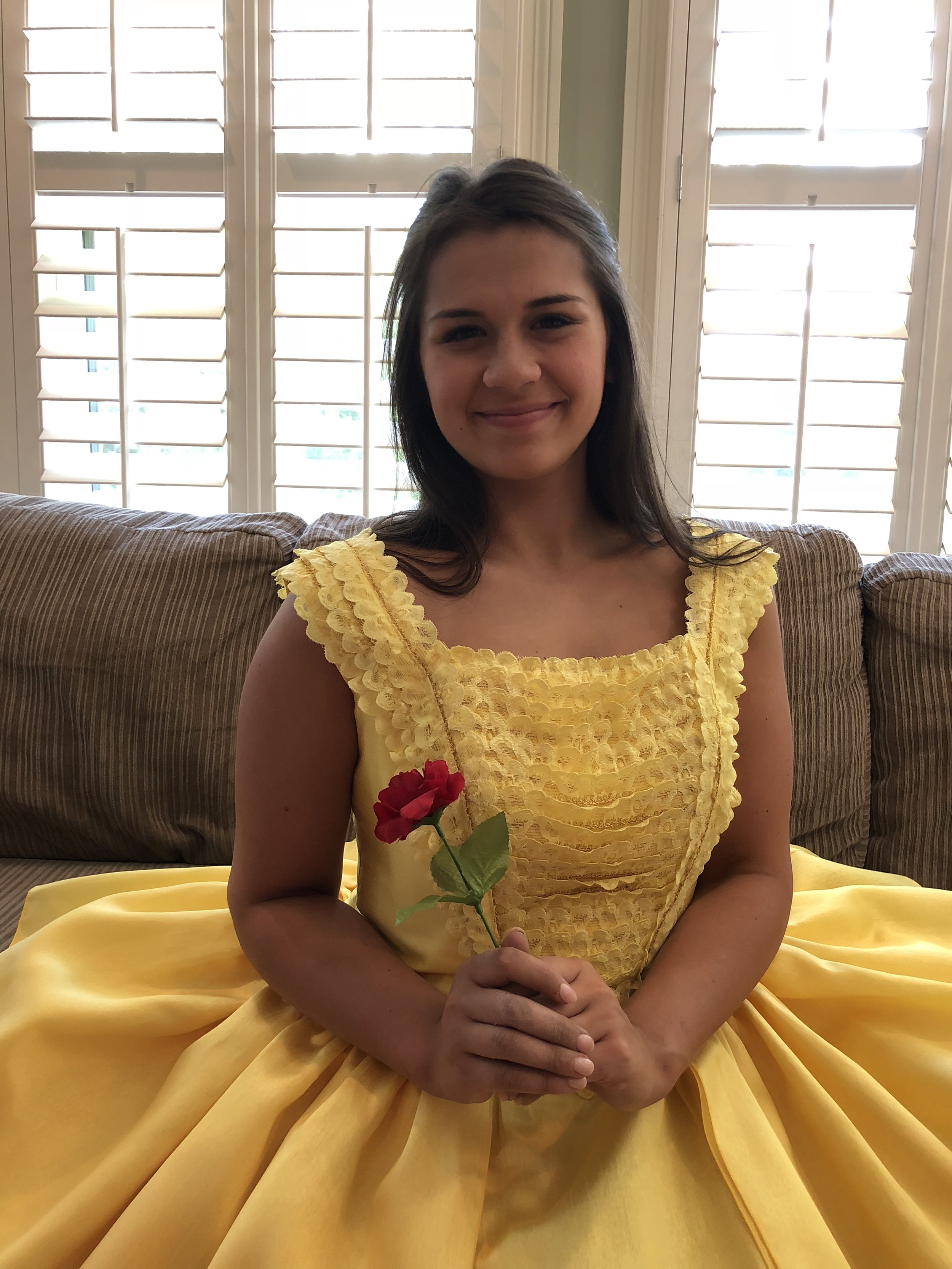 Belle Yellow Dress Pattern