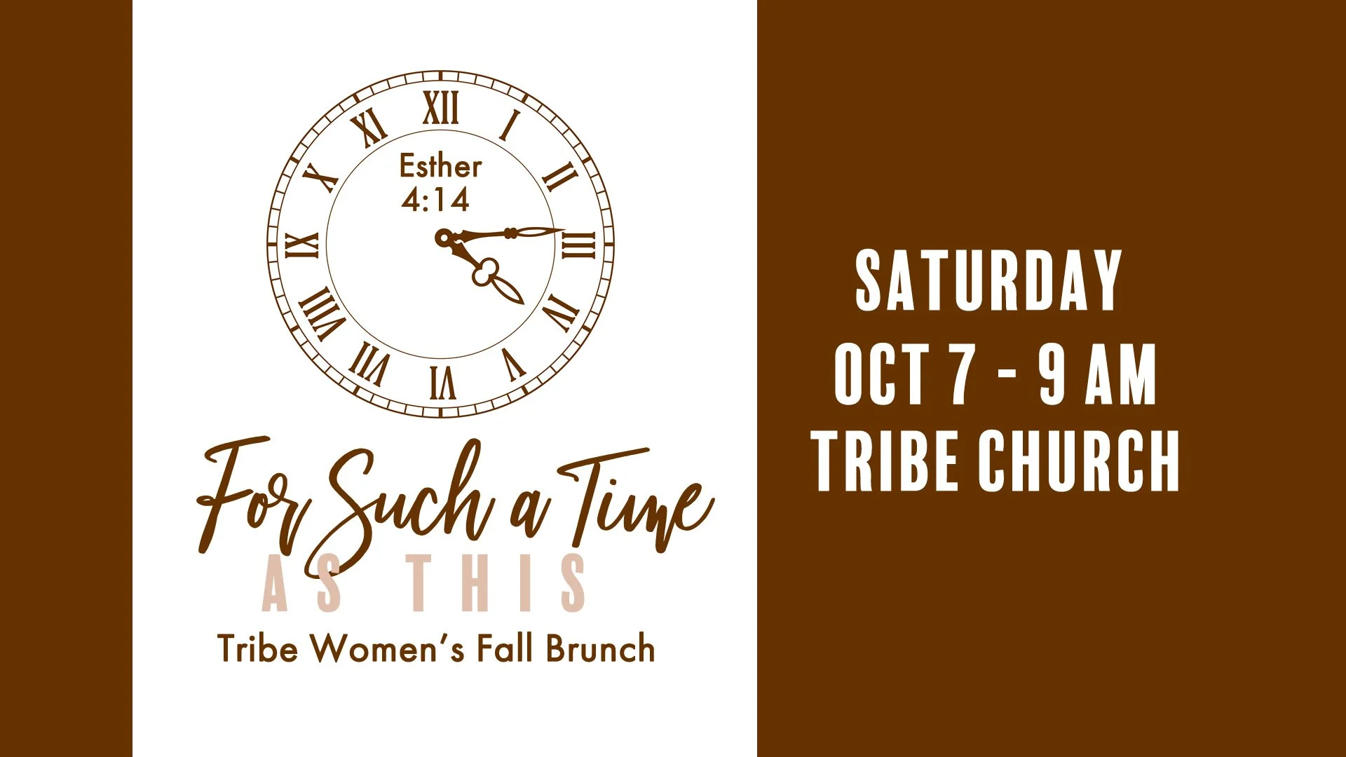 Events — Tribe Church