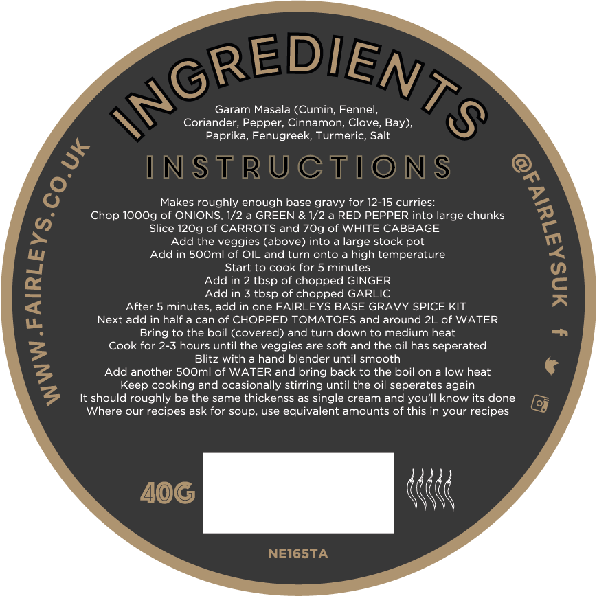 Base Gravy Seasoning — Fairley’s Culinary Academy