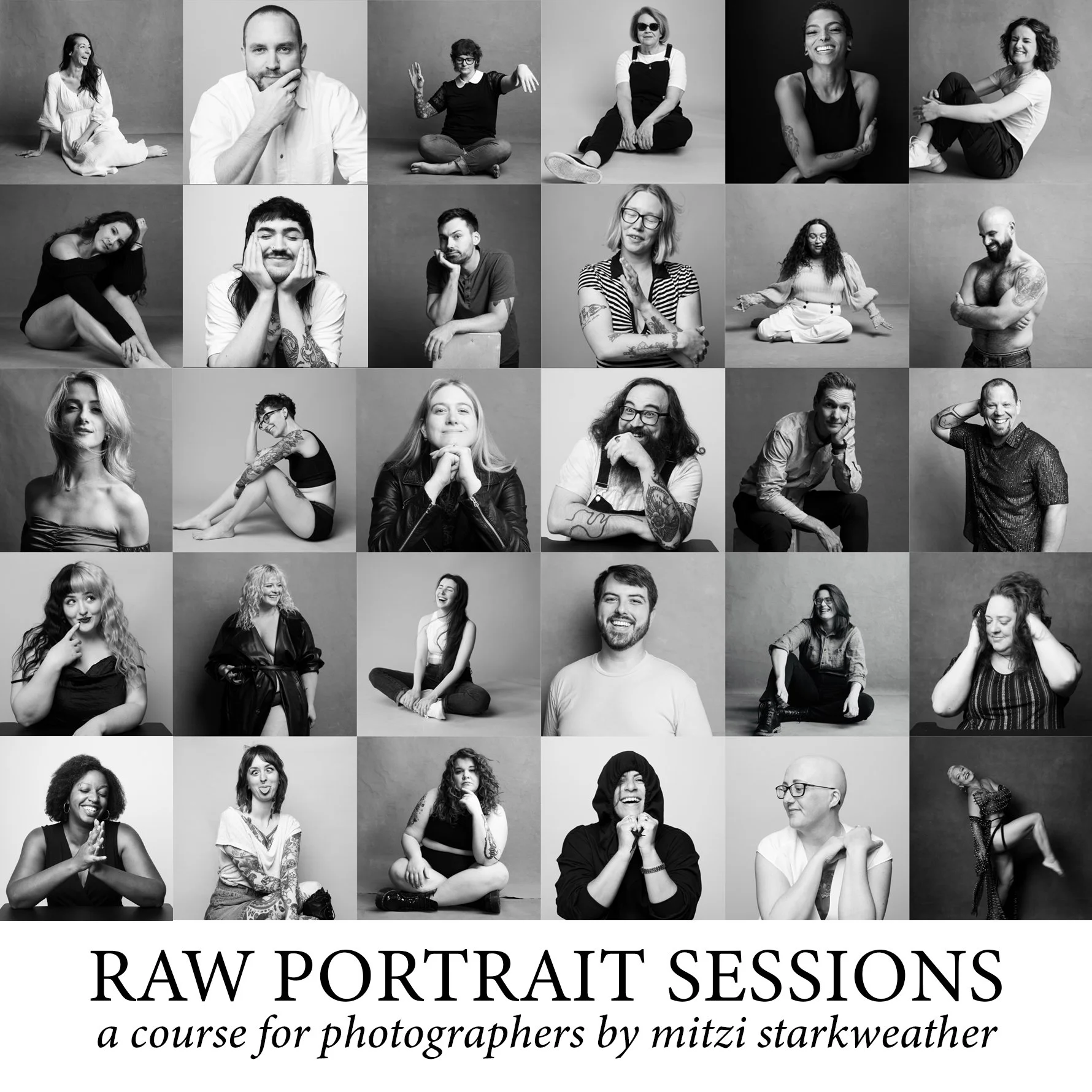 The Raw Portrait Sessions Online Course — Mitzi Starkweather ...