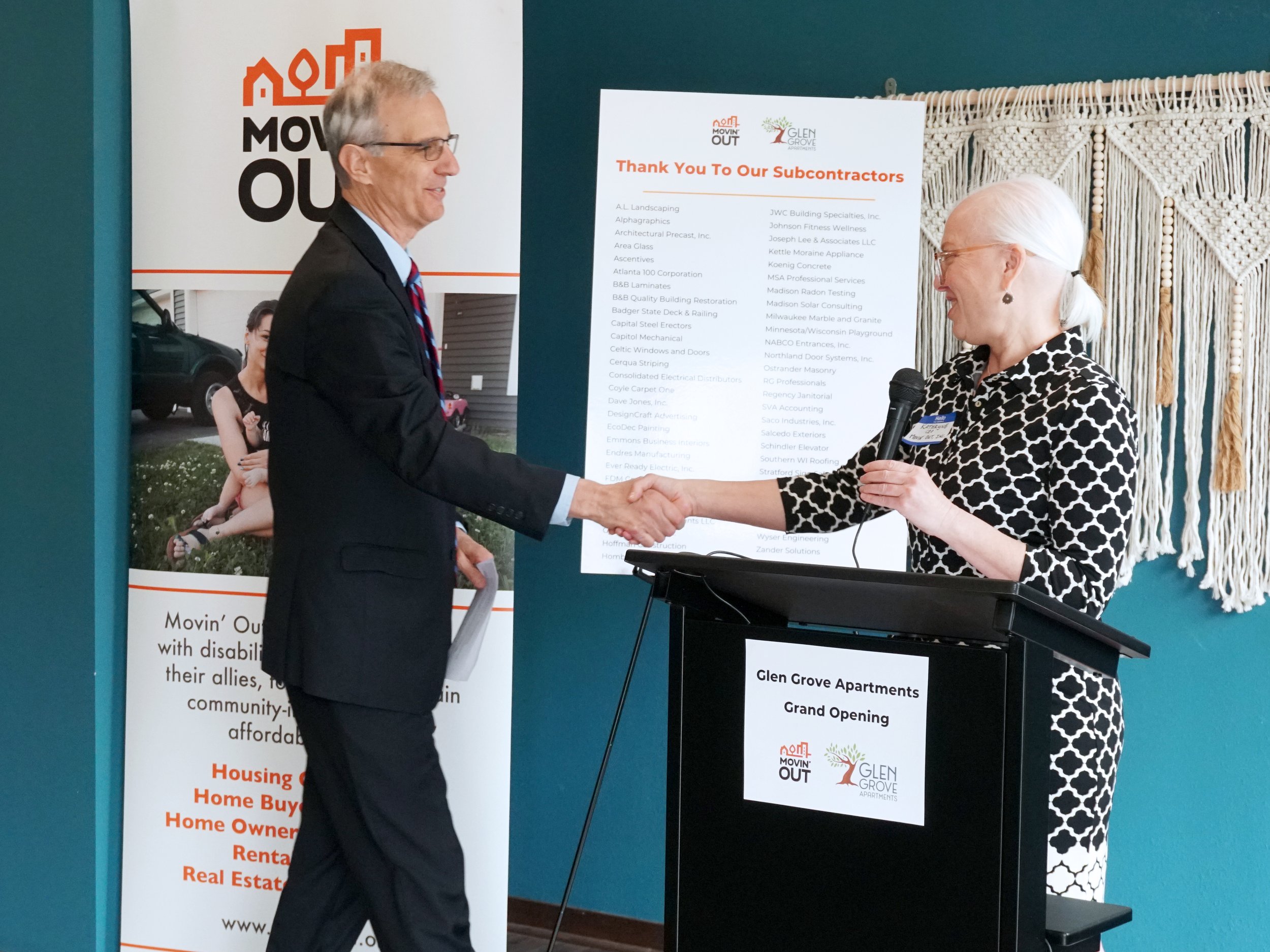 Glen Grove Apartments Grand Opening — Movin' Out, Inc. - Housing ...