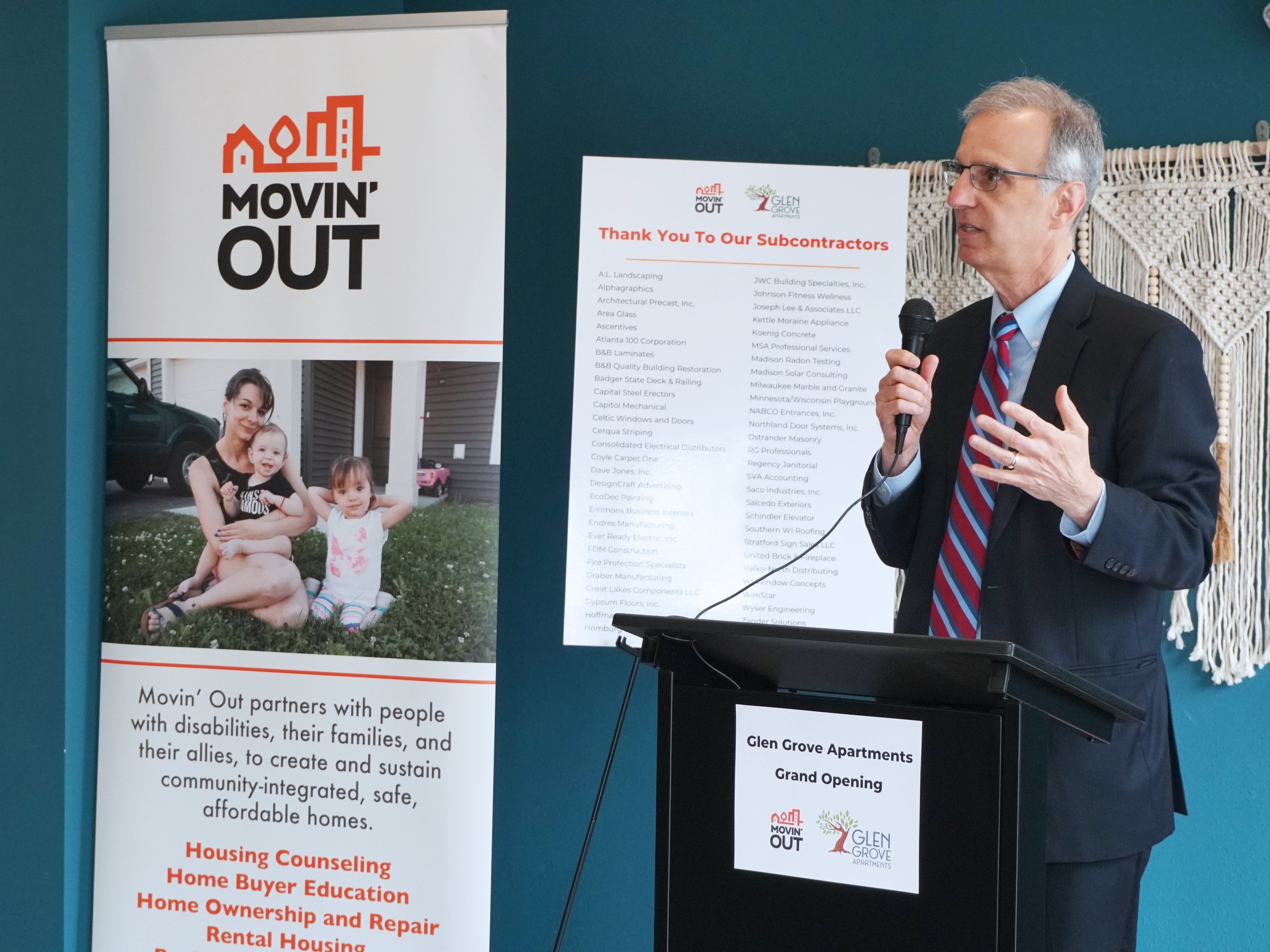 Glen Grove Apartments Grand Opening — Movin' Out, Inc. - Housing ...