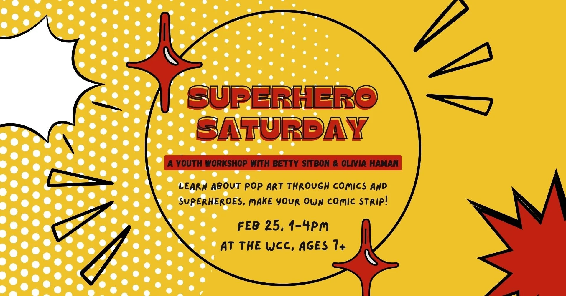 Superhero Saurday: A Youth Workshop — Washburn Cultural Center ...