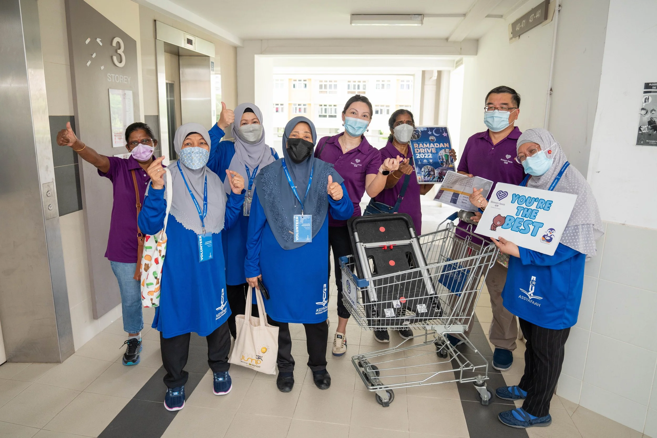 Assyafaah Mosque Ramadan Drive 2022 — Blossom Seeds 福善