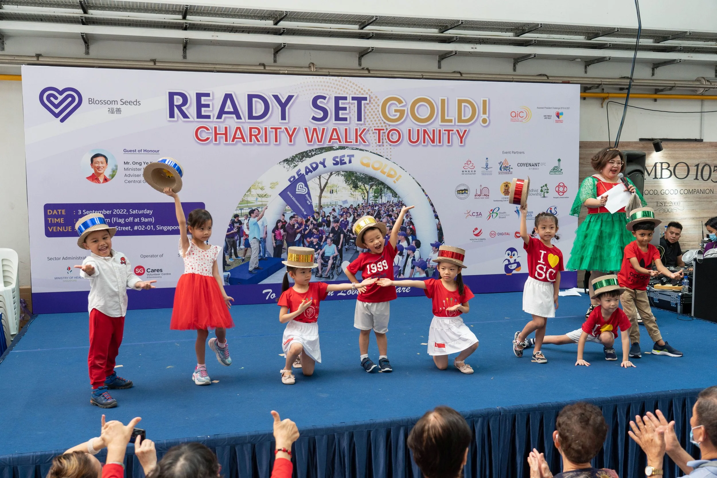 Ready, Set, GOLD! 2022 ~ Charity Walk to Unity — Blossom Seeds 福善