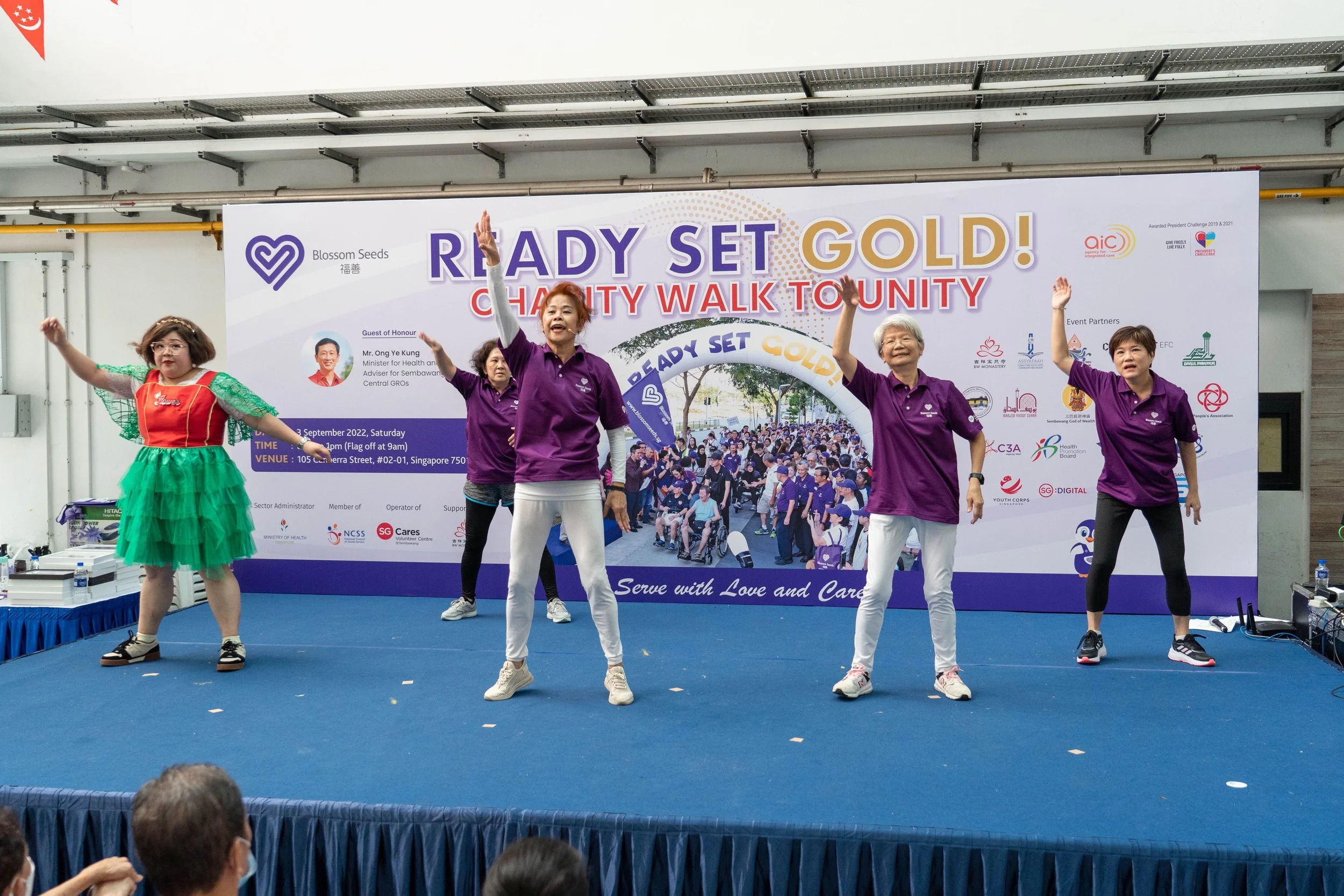 Ready Set GOLD 2022 ~ Charity Walk to Unity — Blossom Seeds 福善