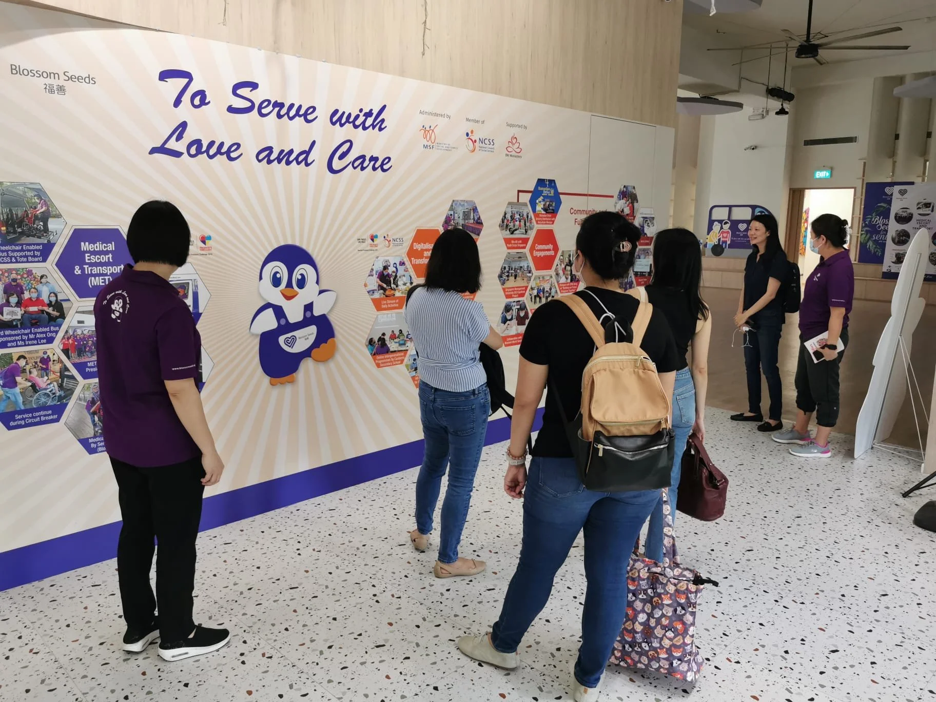 Visit by friends from AIC Caregiving and Community Mental Health ...