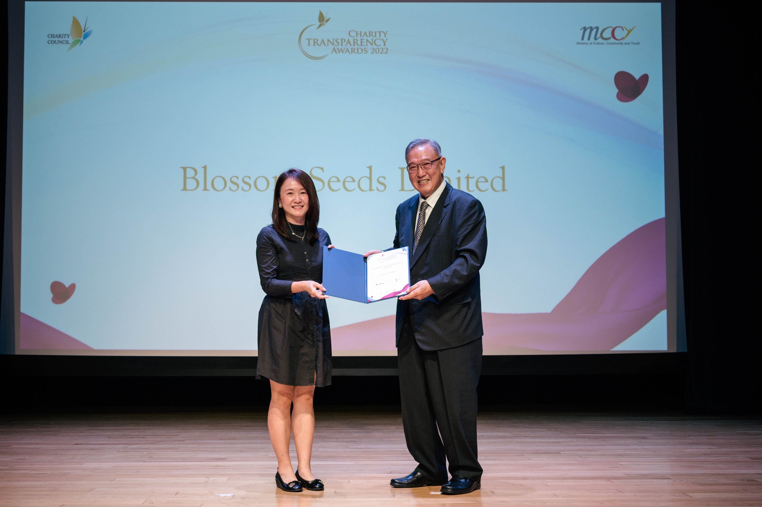 Charity Transparency Award 2022 — Blossom Seeds 福善