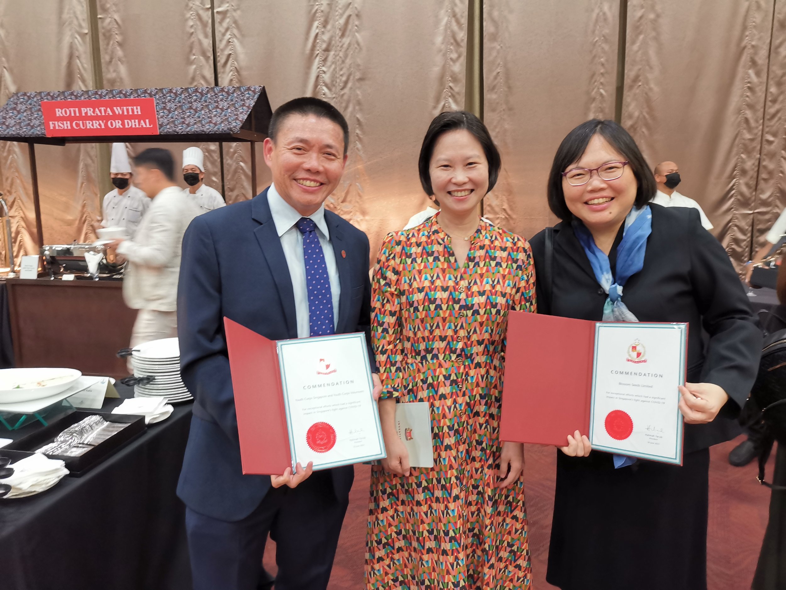 President's Certificate of Commendation (COVID-19) — Blossom Seeds 福善