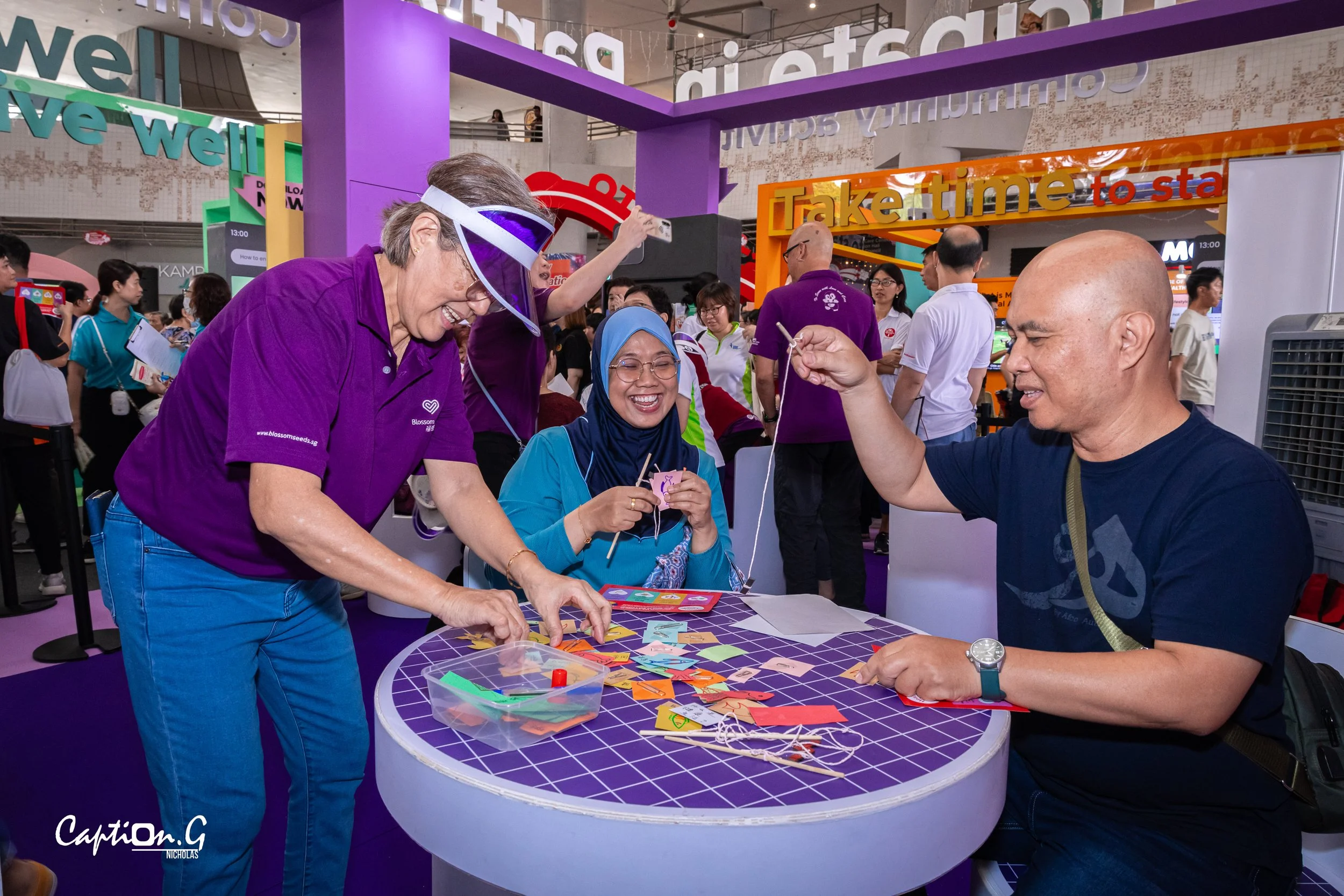 Healthier SG Carnival at Kg Admiralty — Blossom Seeds 福善
