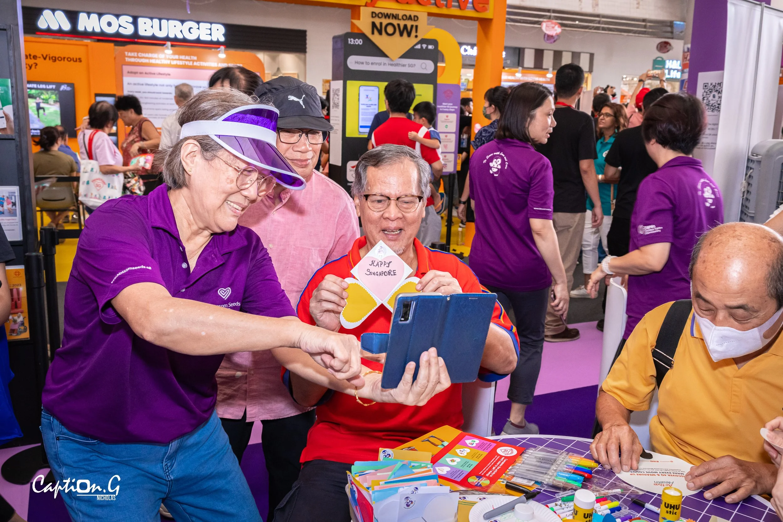 Healthier SG Carnival at Kg Admiralty — Blossom Seeds 福善
