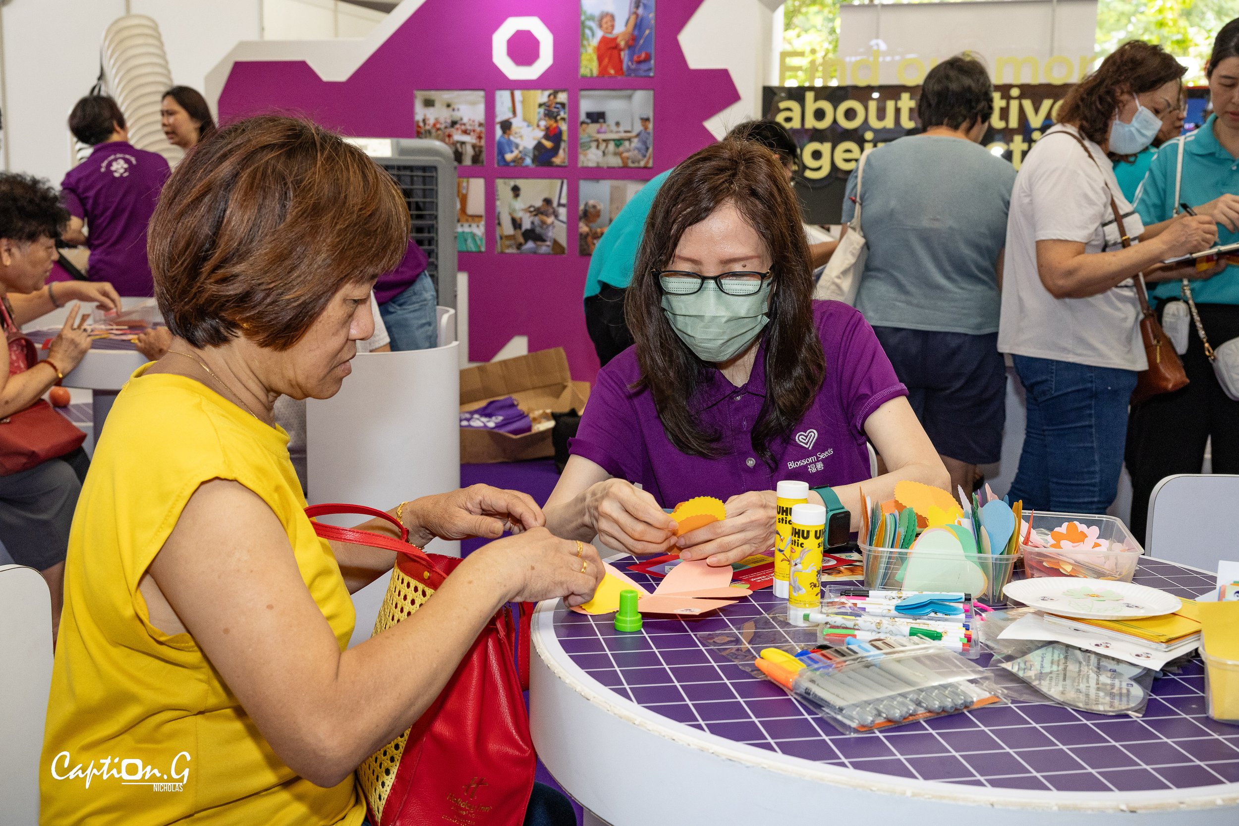 Healthier SG Carnival at Kg Admiralty — Blossom Seeds 福善