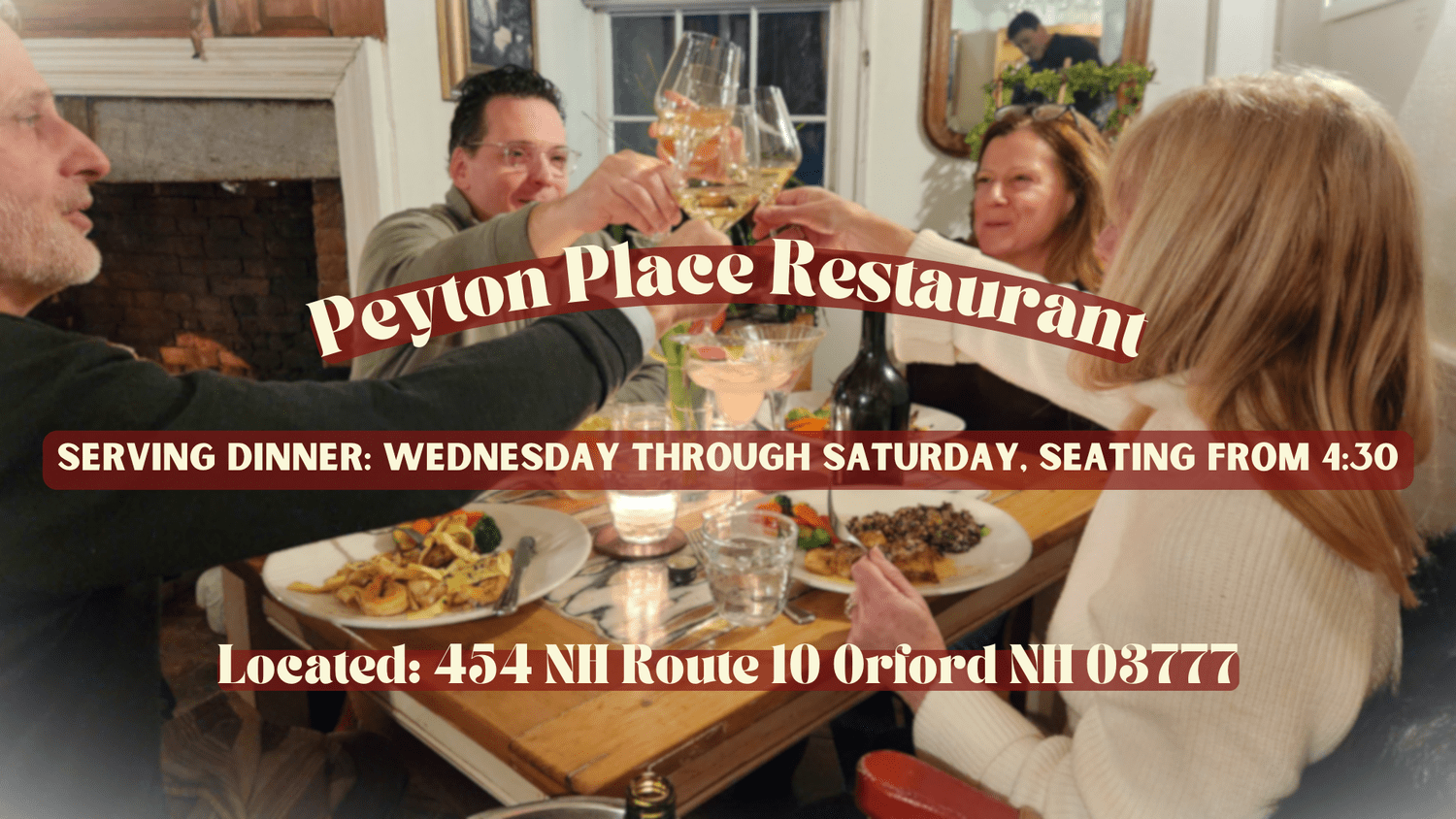 Peyton Place Restaurant, Orford New Hampshire, Upper Valley Vermont ...