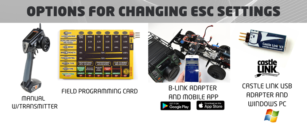 Castle ESC Tuning for Crawlers — Castle Homepage