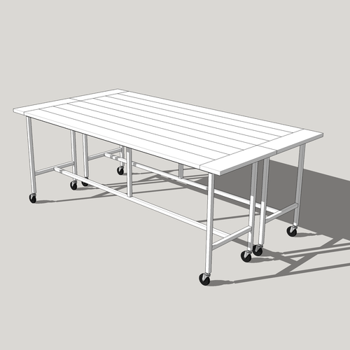 How To Build A Conference Table / Dining Table w/ Walnut & Steel ...