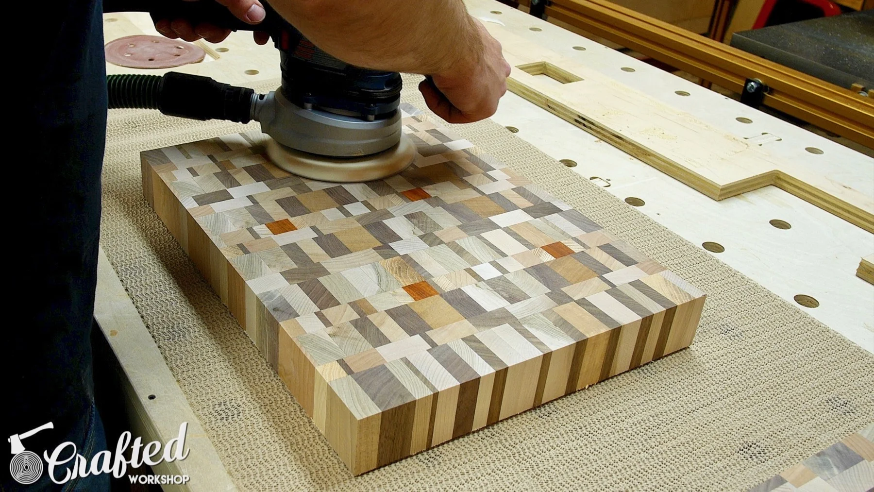 How To Make End Grain Cutting Boards from Scrap Wood — Crafted Workshop