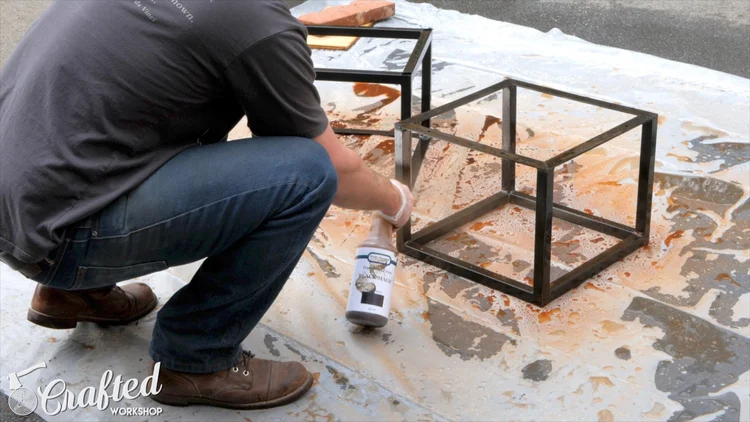 How To Build A Modern Maple and Steel Coffee Table Part 2 — Crafted ...
