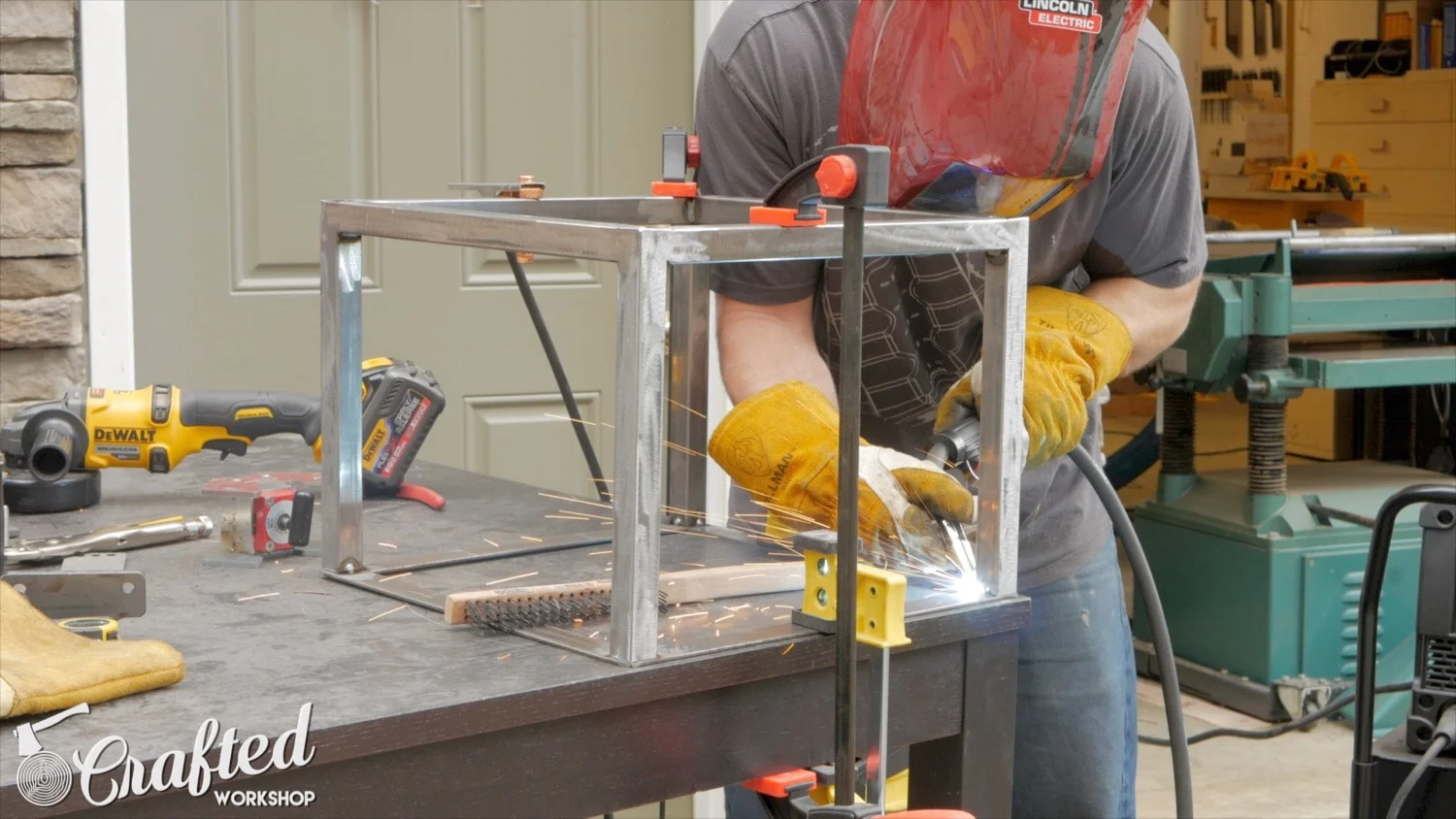 How To Build A Modern Maple and Steel Coffee Table Part 2 — Crafted ...