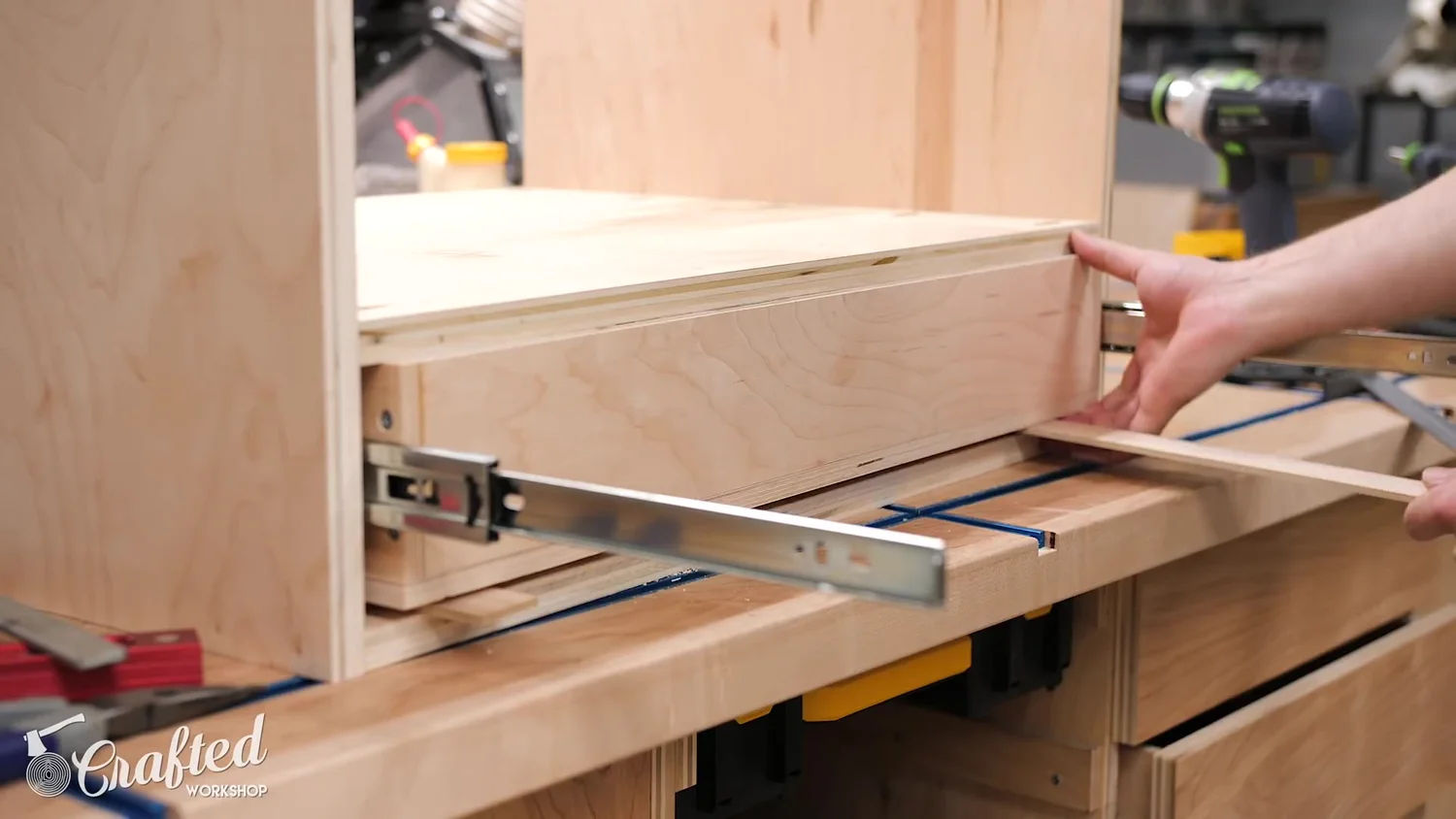 How To Build A DIY Flip Top Tool Stand Workstation — Crafted Workshop
