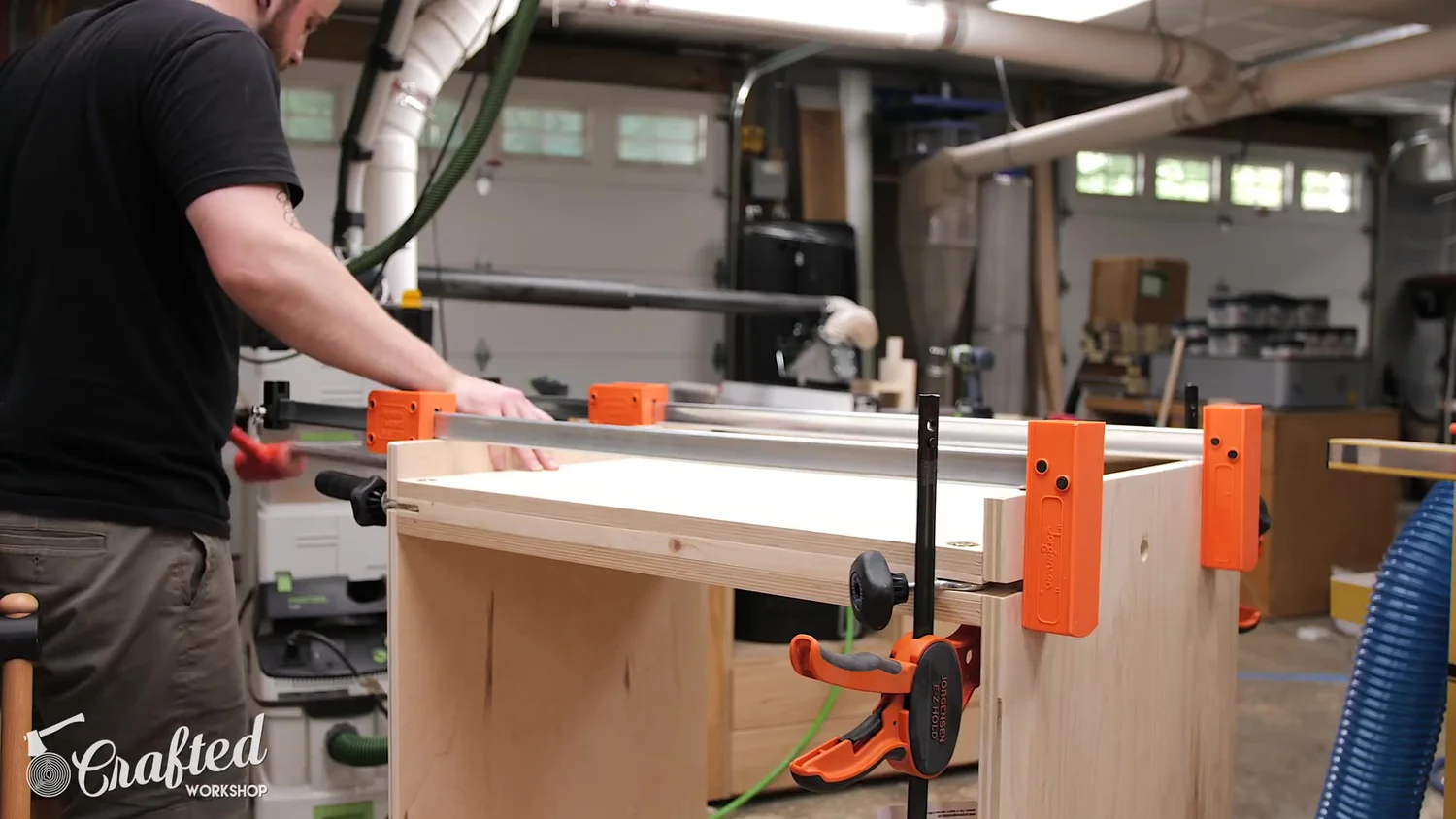 How To Build A DIY Flip Top Tool Stand Workstation — Crafted Workshop