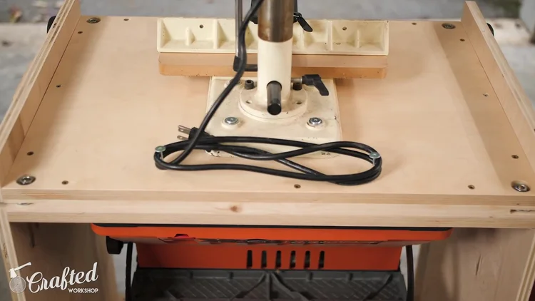How To Build A DIY Flip Top Tool Stand Workstation — Crafted Workshop