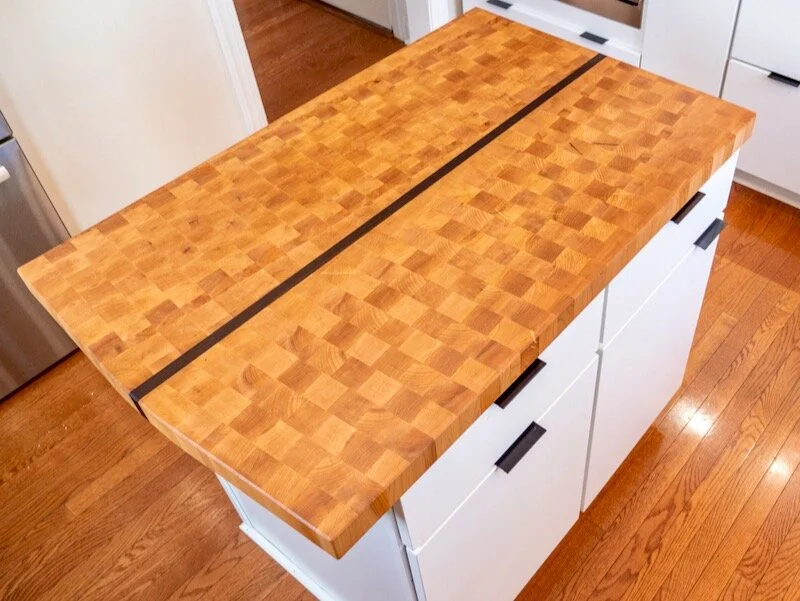 Building a GIANT CUTTING BOARD for my Kitchen Island // Kitchen Remodel ...