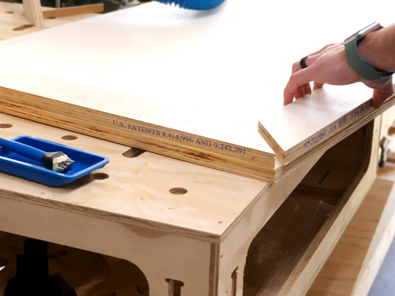Building DIY WOOD COUNTERTOPS from PLYWOOD & LAMINATE for $300 ...