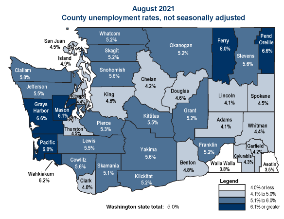 Monthly employment report — Washington State Commission on Hispanic Affairs