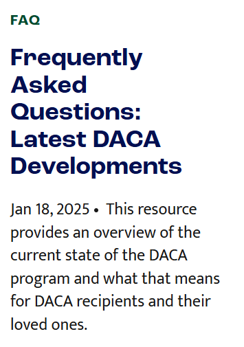 DACA Resources — Washington State Commission on Hispanic Affairs