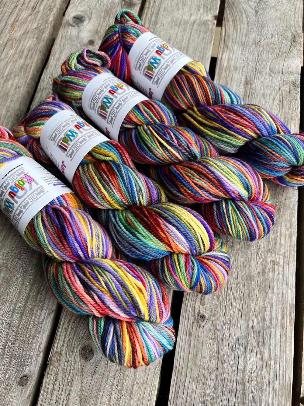 The Koigu Wall - Koigu Collector Colour. — Koigu