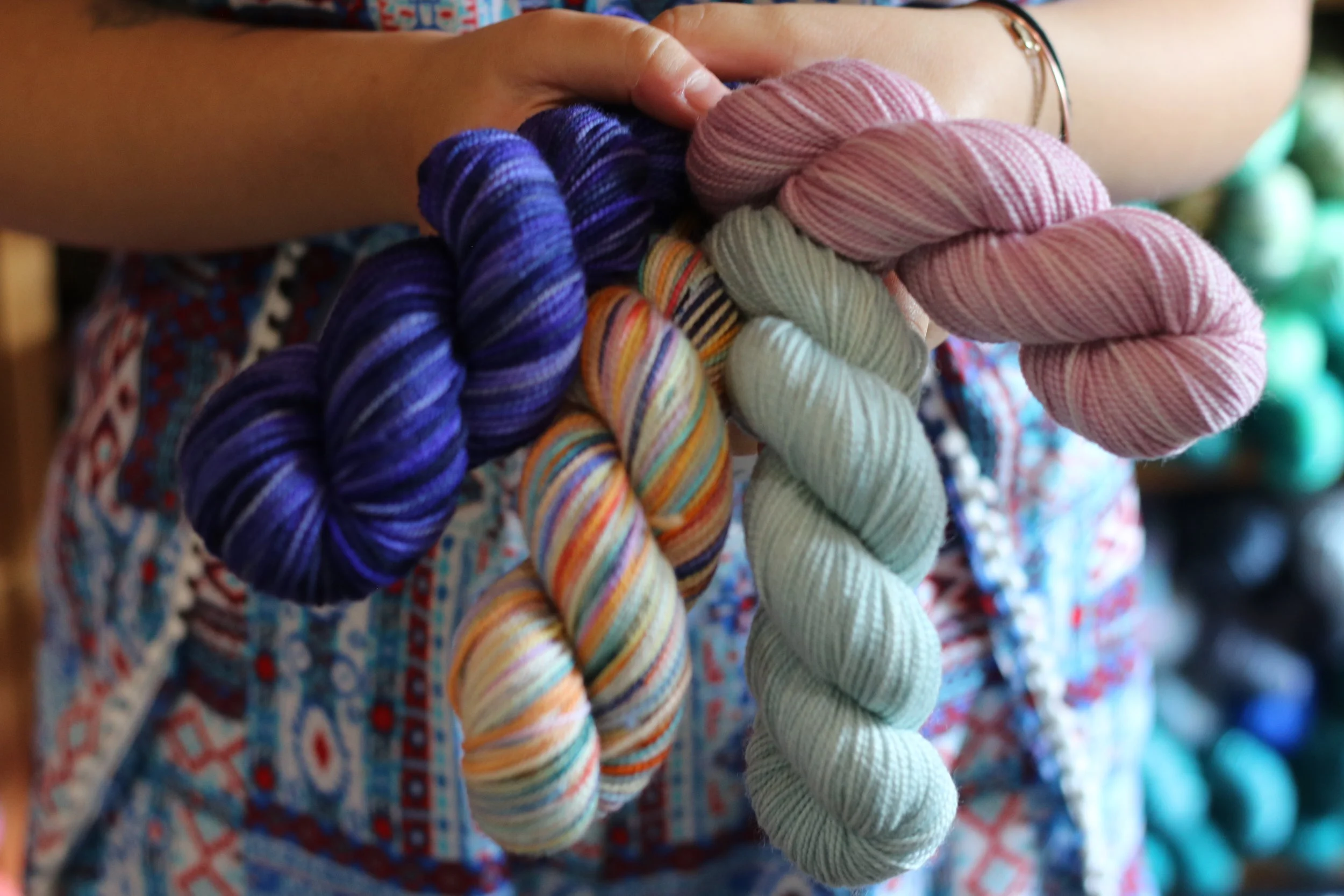 Knit Process: Colour Mixing — Koigu