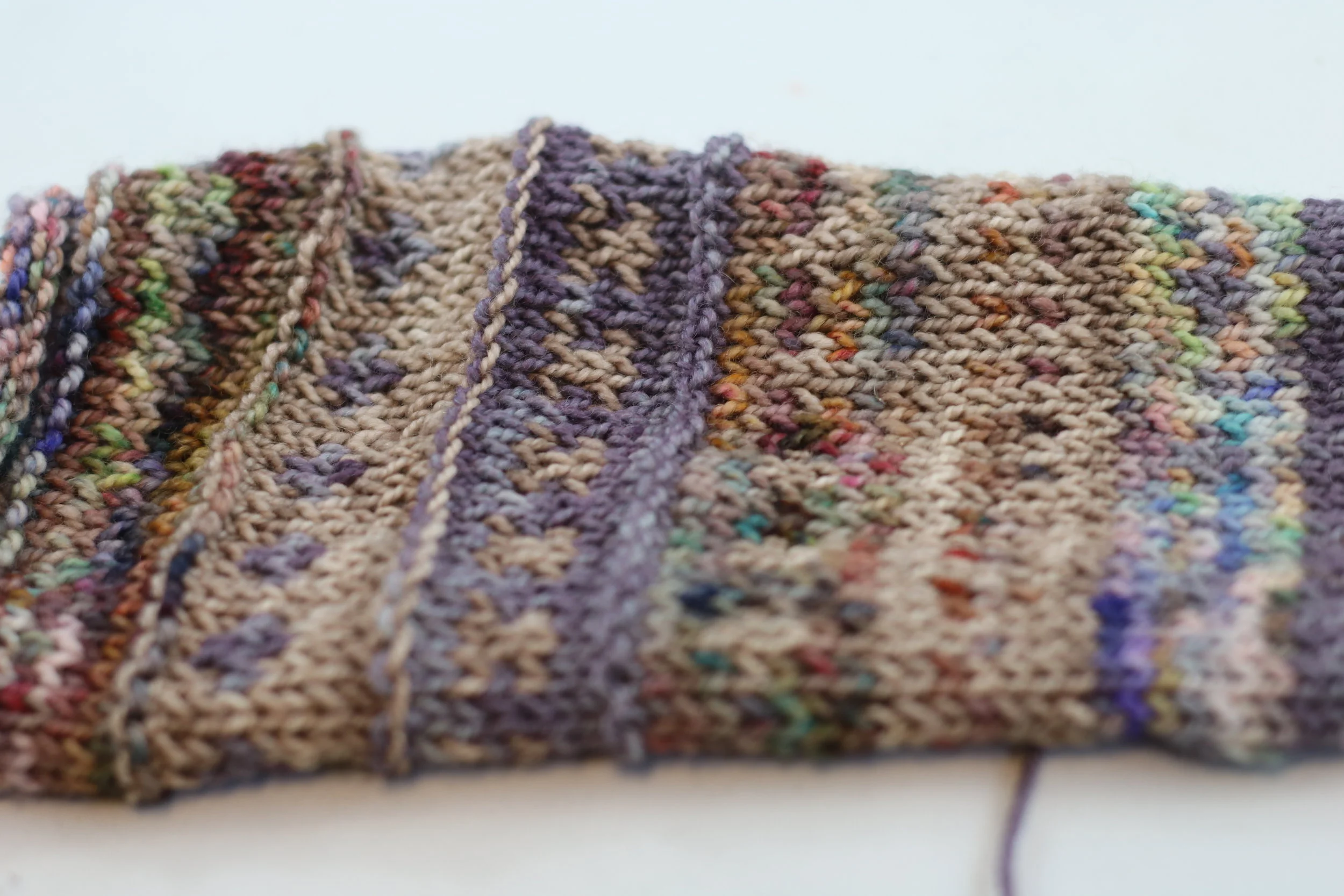 Knit Process: Swatching — Koigu