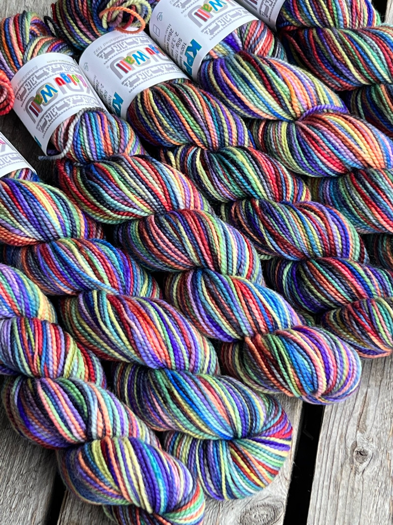 The Koigu Wall - Koigu Collector Colour. — Koigu