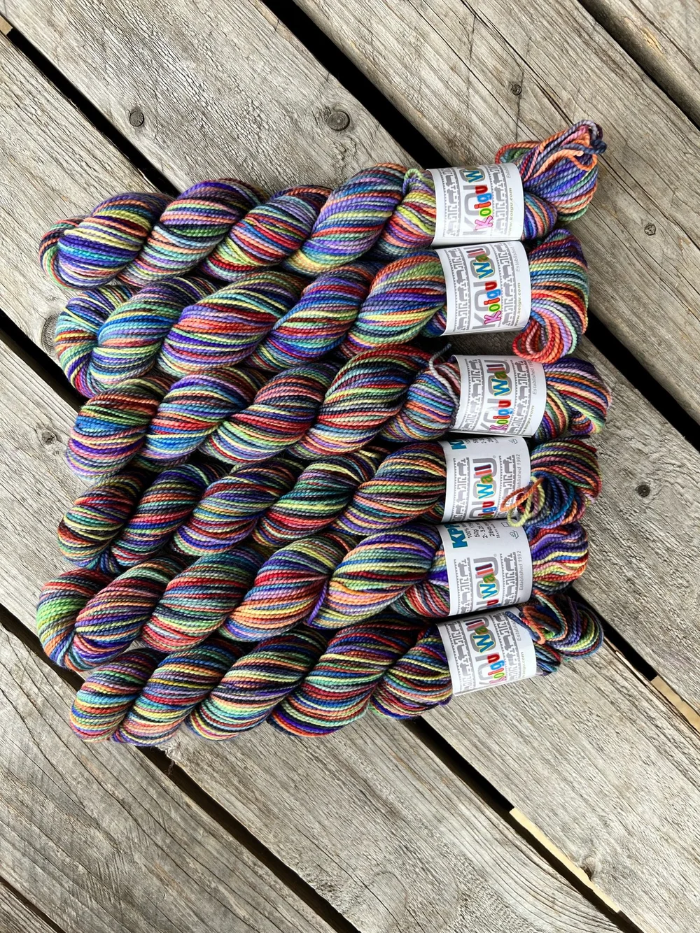 The Koigu Wall - Koigu Collector Colour. — Koigu