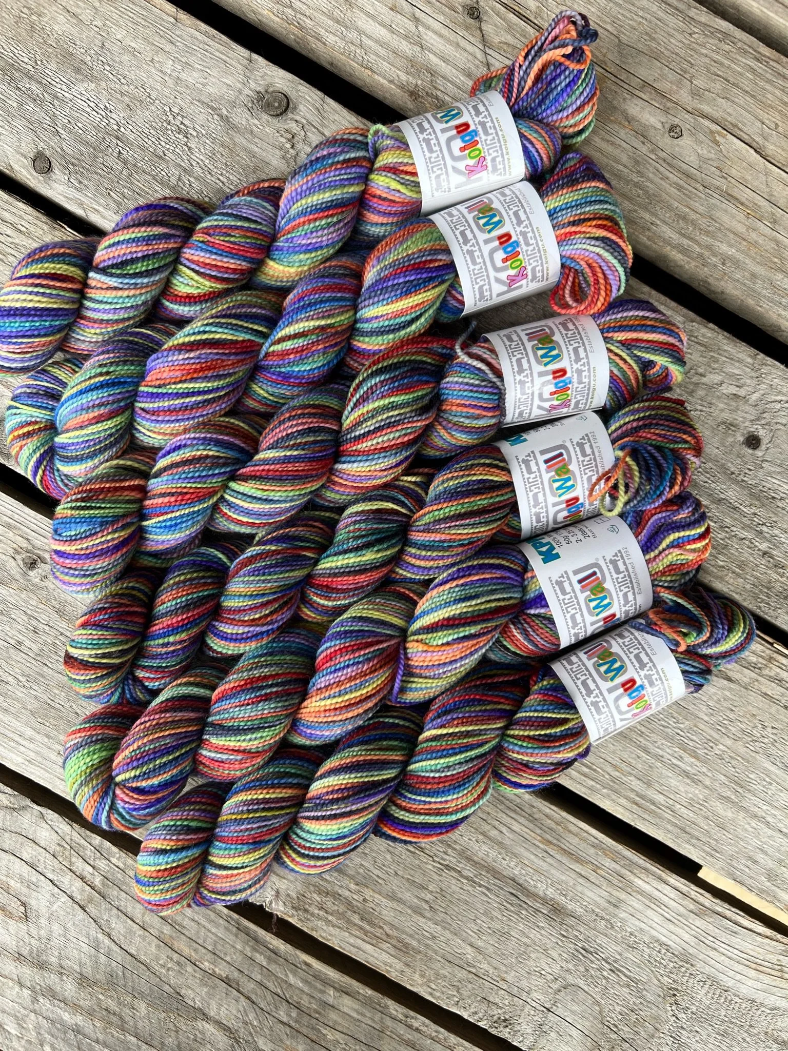 The Koigu Wall - Koigu Collector Colour. — Koigu