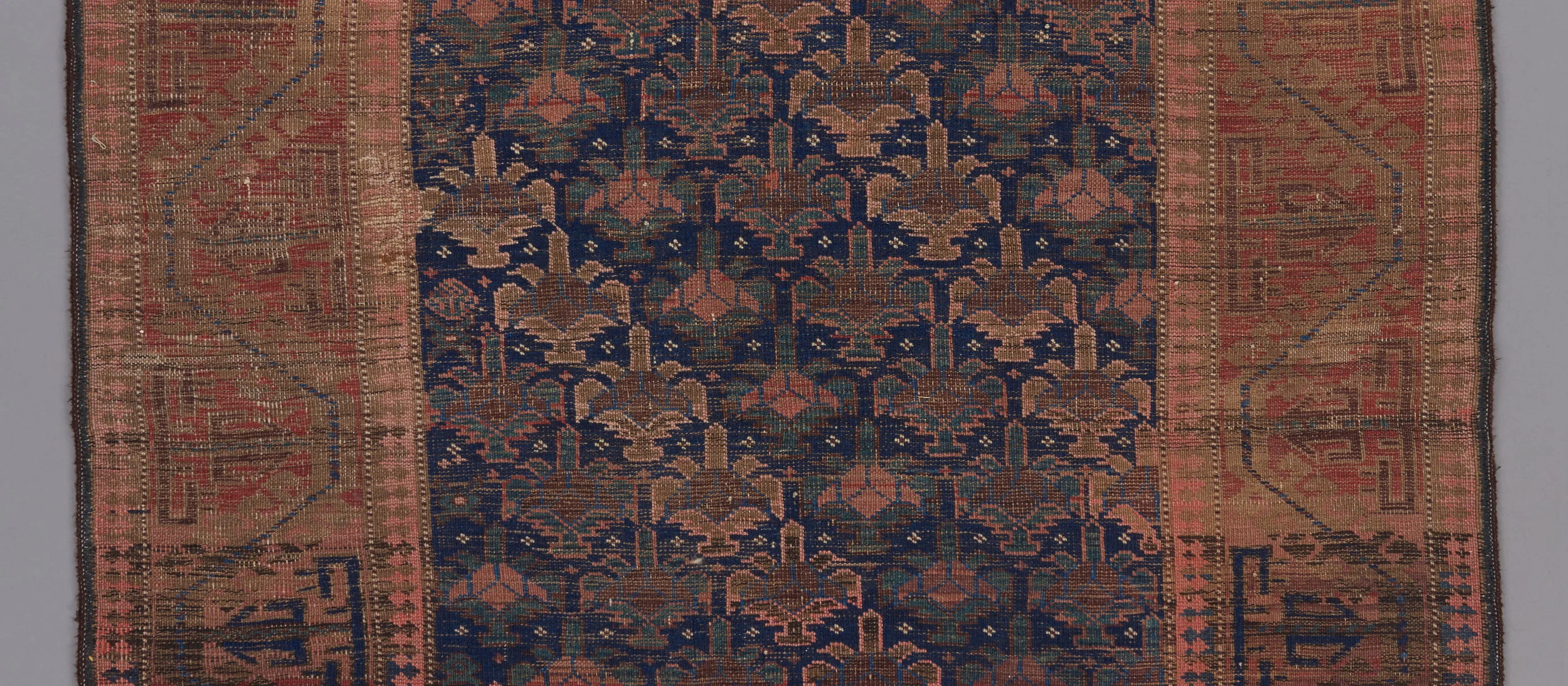 Baluch shrub design rug — b bolour