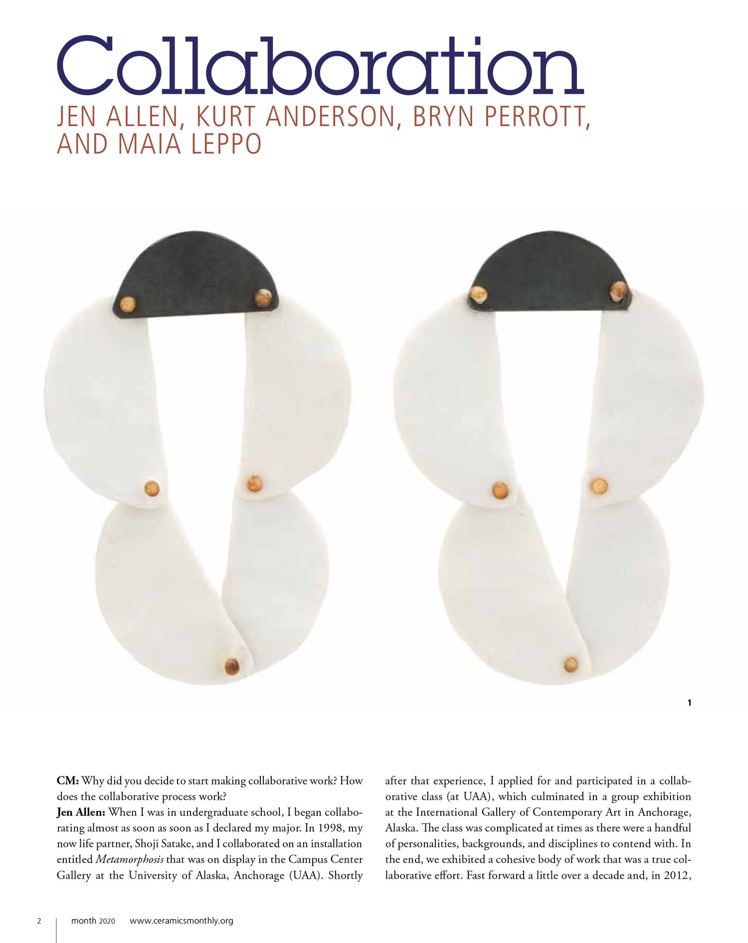Publications — Jen Allen Ceramics