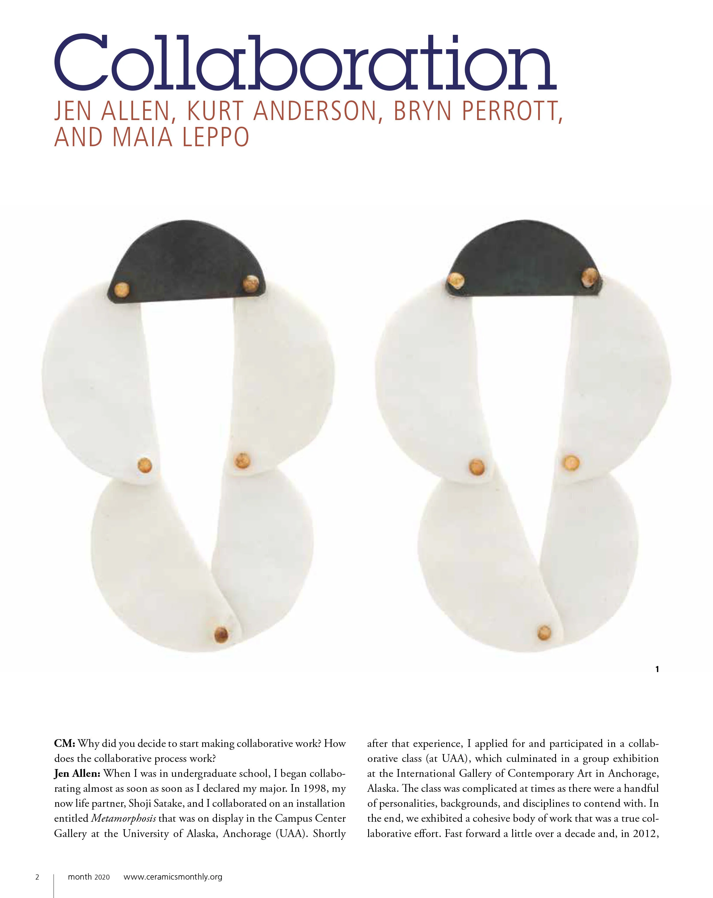 Publications — Jen Allen Ceramics