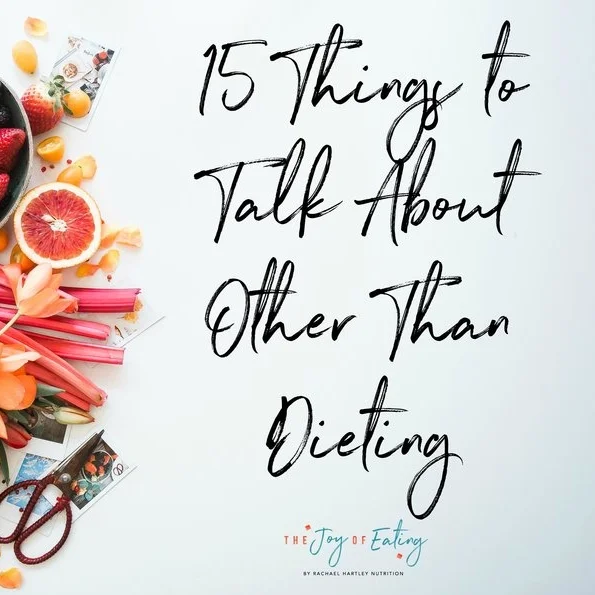 How to Survive a Diet Obsessed World — Registered Dietitian Columbia SC ...