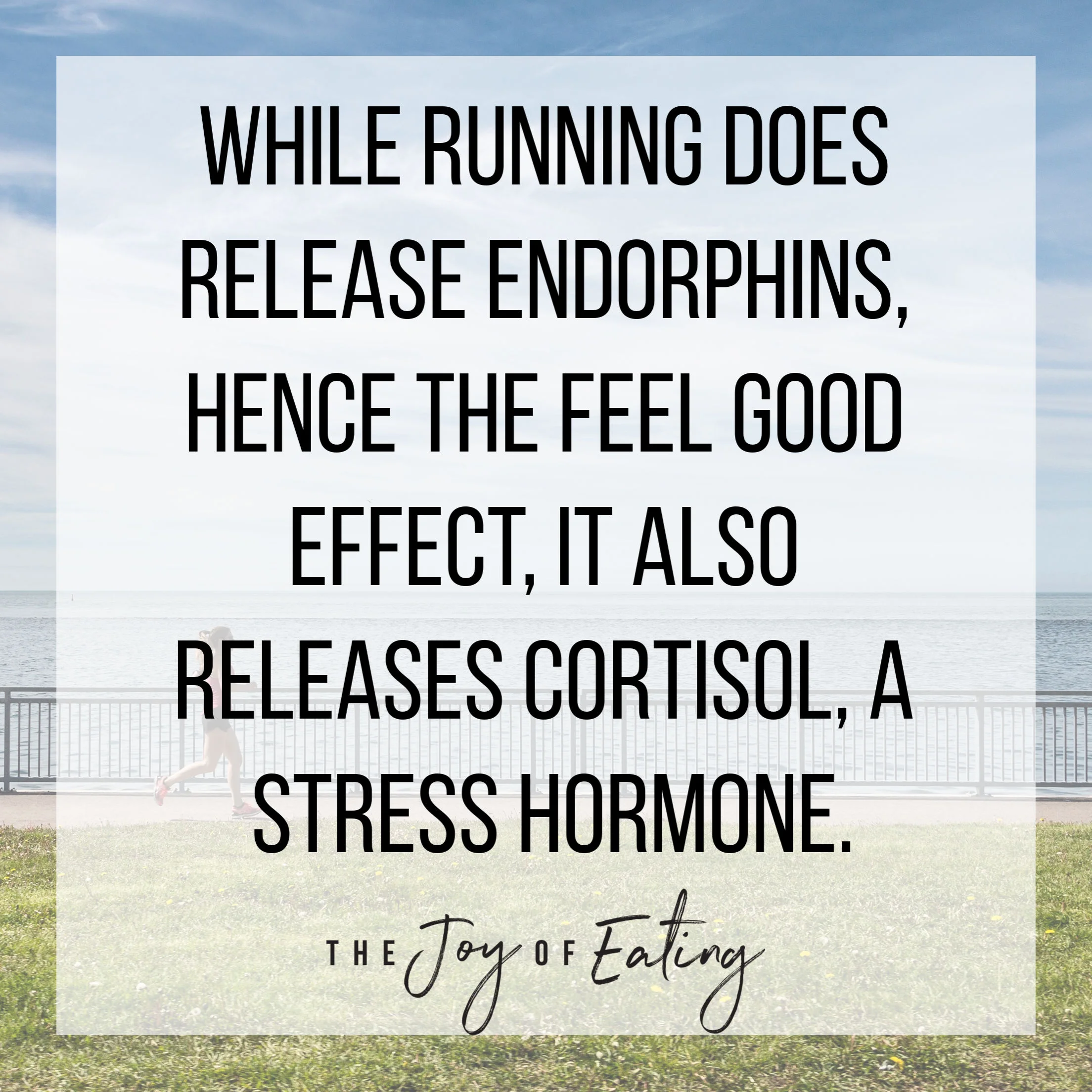 Running is a Stressor: Understanding Running and Cortisol — Registered ...