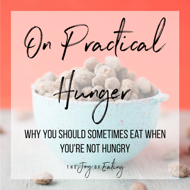 Four Types of Hunger in Intuitive Eating: Physical Hunger, Emotional ...