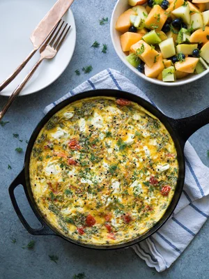 Everything Bagel Smoked Salmon Frittata Recipe — Registered Dietitian ...