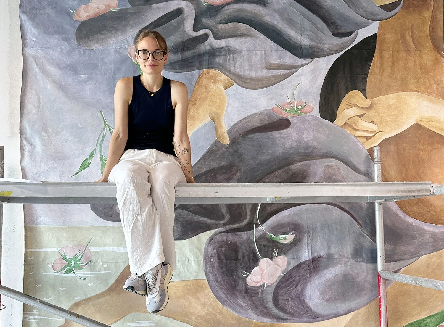 Liza Basay Artist. Art Collections. Art Wall Painting. Social Art Projects