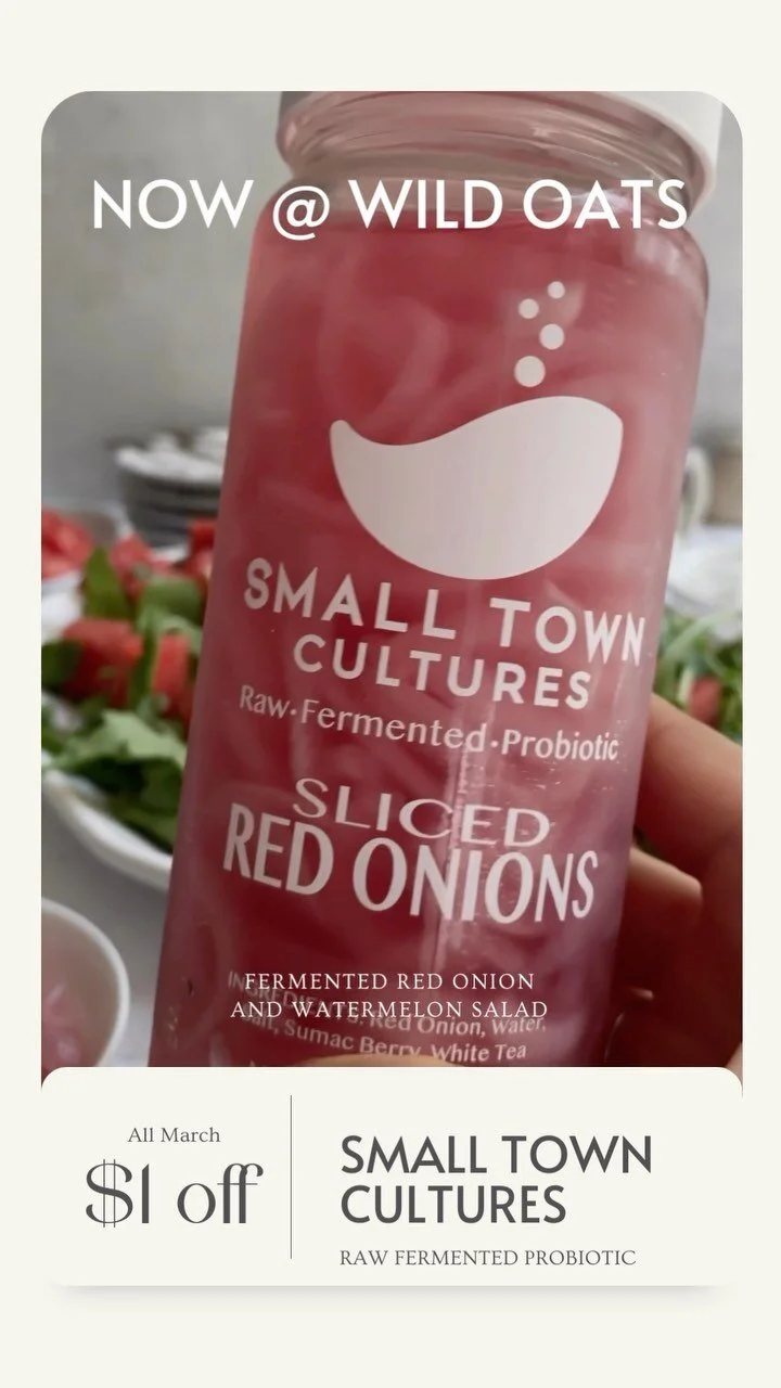 Small Town Cultures hand-crafts healthy, plant based, fermented foods ...