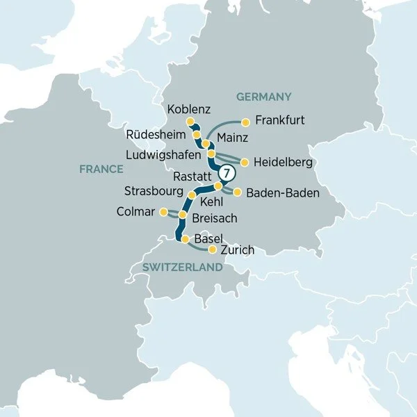 Comparing Rhine River Cruise Itineraries — Dream Destinations